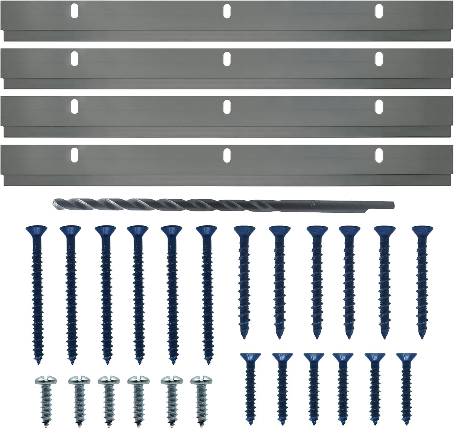 Concrete and Brick Cleat Kit 12 Inch - Z Bar Hanger Supports 100 lbs ...