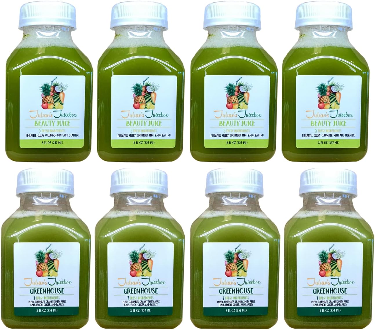 Amazon.com : 1 Day Low Sugar Juice Cleanse by Julian's Juicebox - Lose ...
