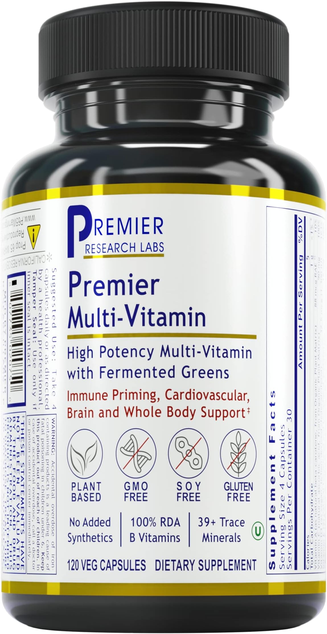 Amazon.com: Premier Daily One, 60 Capsules, Vegan Product - All-in-One ...