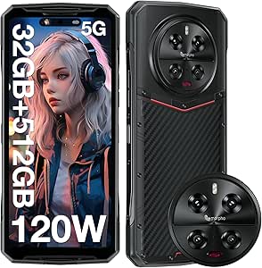 Amazon.com: DOOGEE DK10 5G Rugged Mobile Phone 32GB + 512GB, Unlocked ...