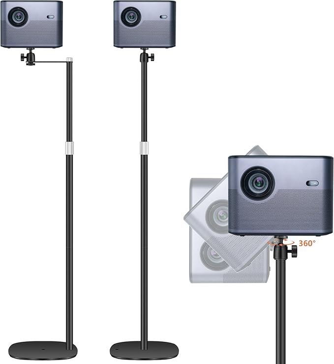 Amazon.com: POLESTO Projector Mount, Universal Projector Stand Height ...