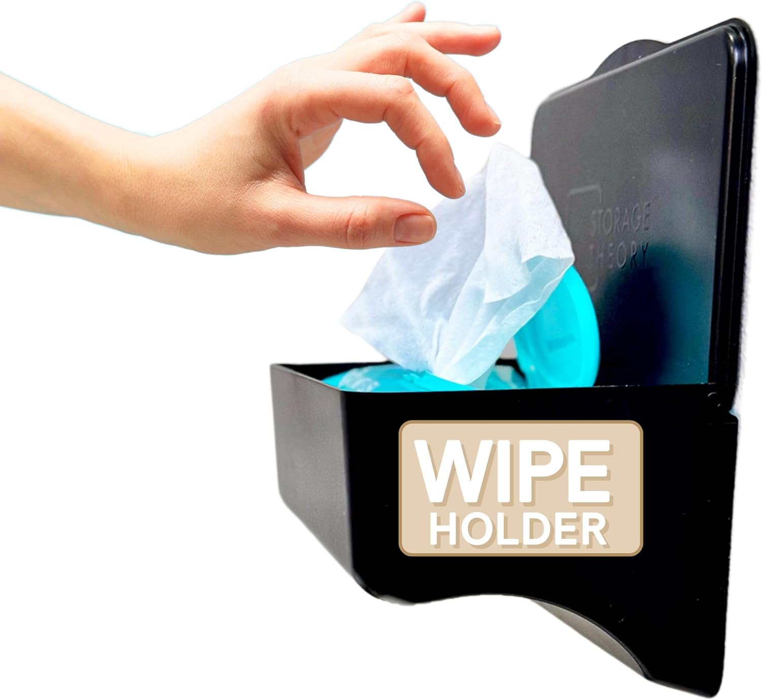 Amazon.com: Bathroom Wipes Holder Dispenser with Shelf – Restroom ...