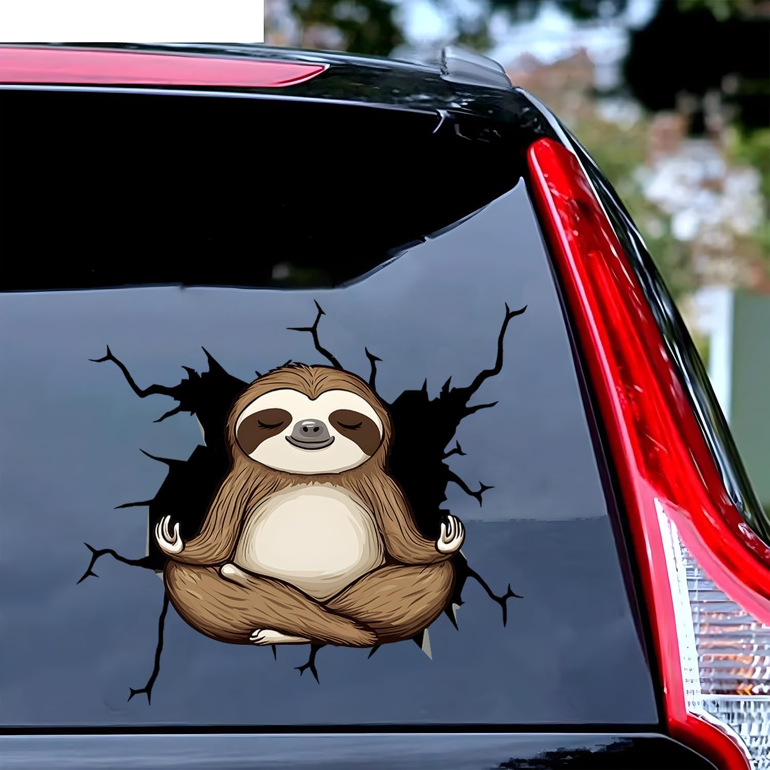 Amazon.com - Sloth Stickers, Sloth Car Decals - 3D Realistic Sloth ...