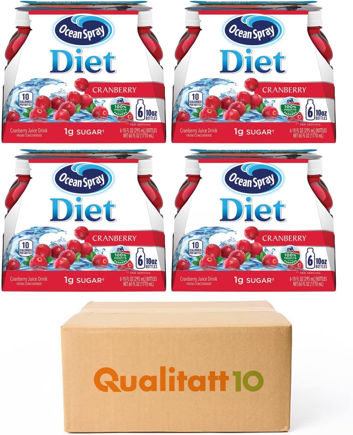 Amazon.com : Ocean Spray Diet Cranberry Jucie 10 fl oz 24 Pack by ...