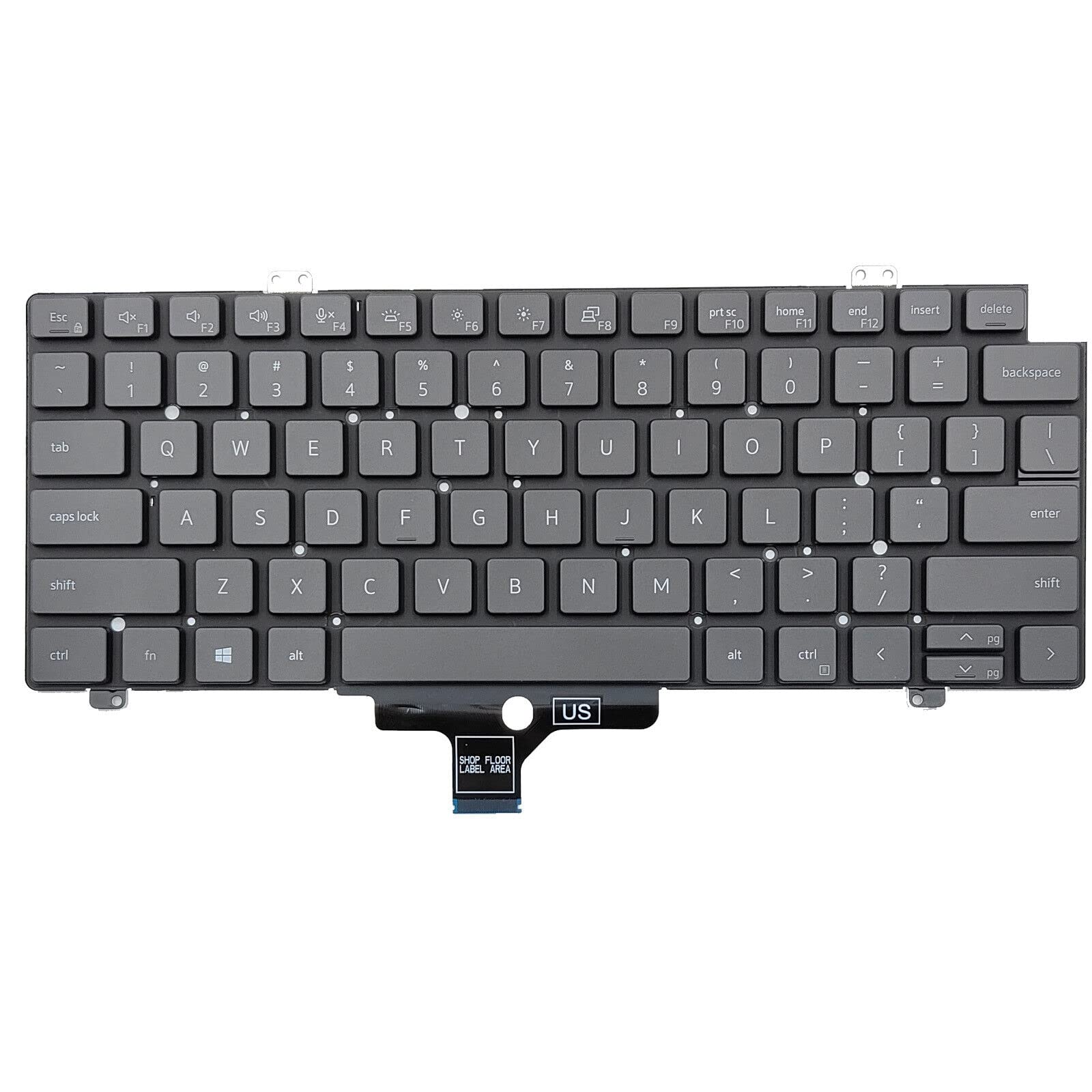 Amazon.com: New US Black English Backlit Backlight Laptop Keyboard ...