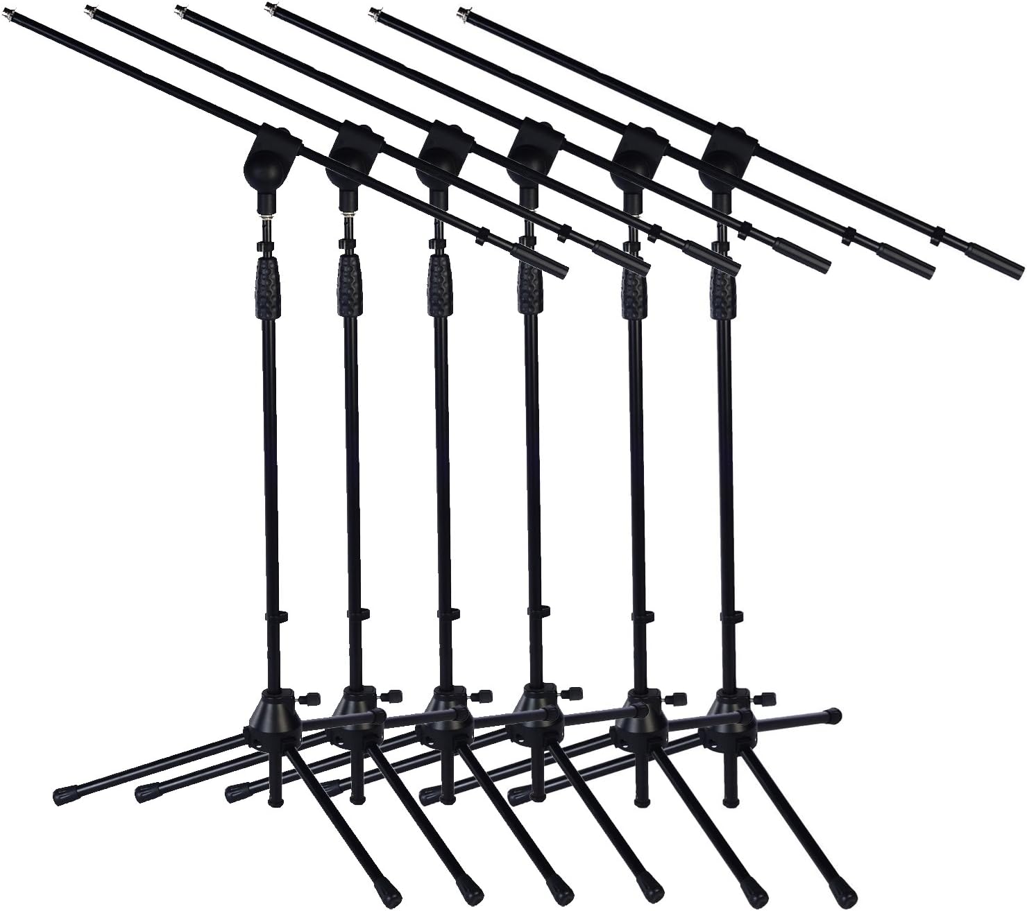 Amazon.com: 6 Pack LyxPro Microphone Stand Boom Arm Tilting Rotating ...