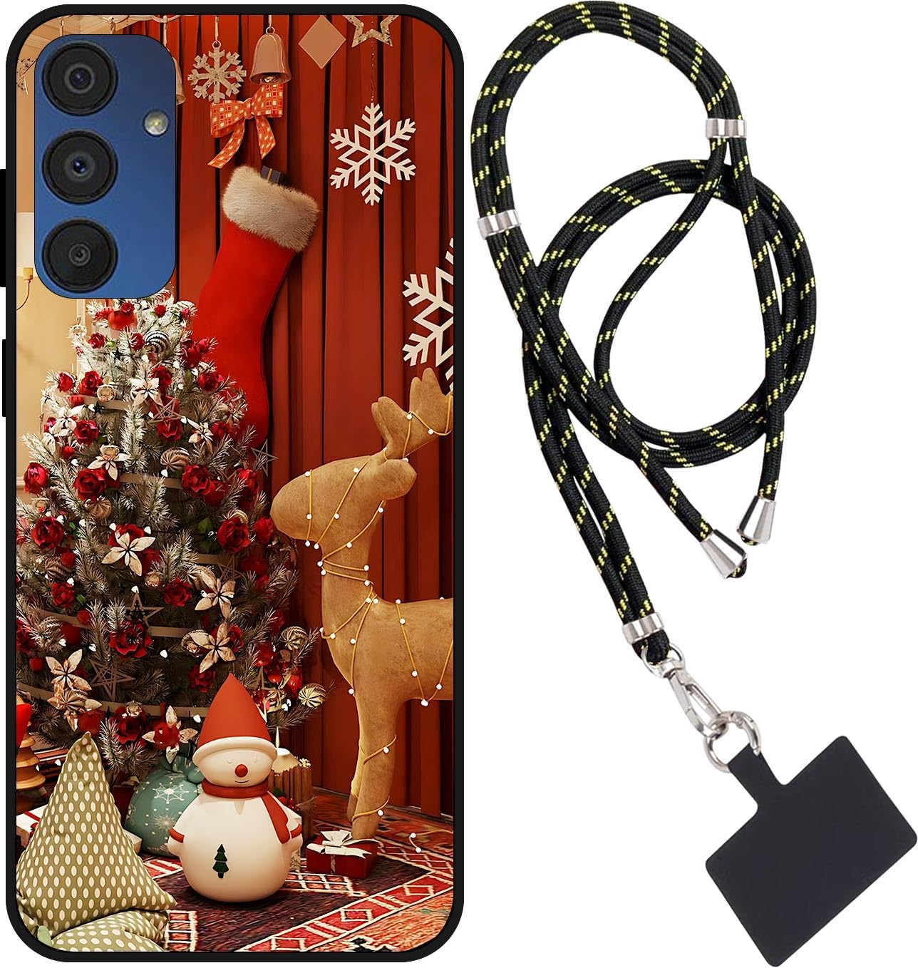 Amazon.com: WUACYEAMING Christmas Case Compatible with Samsung Galaxy ...