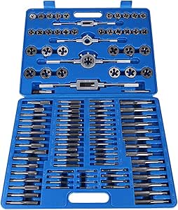 Amazon.com: Die and Tap Set, 110 pcs M2-M18 Screw Nut Thread Taps Dies ...