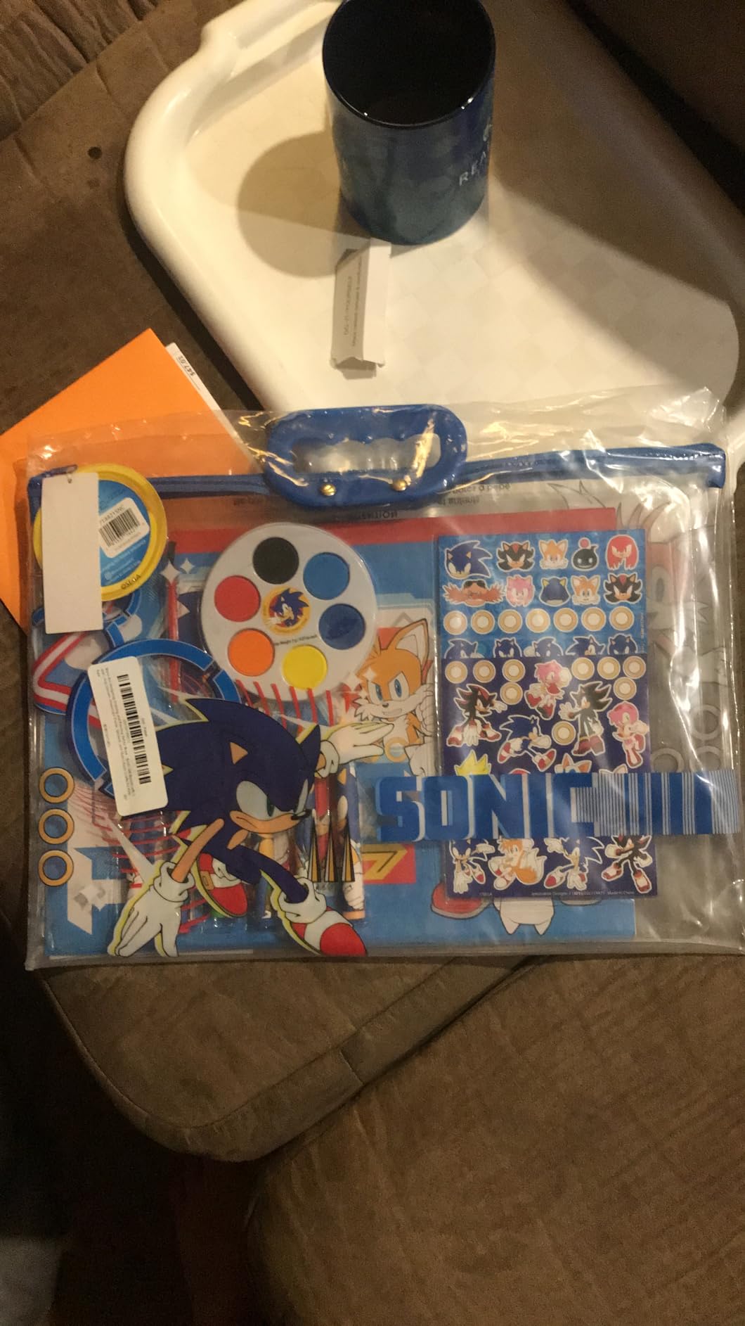 Amazon.com: Sonic The Hedgehog Drawing and Painting Set for Boys ...