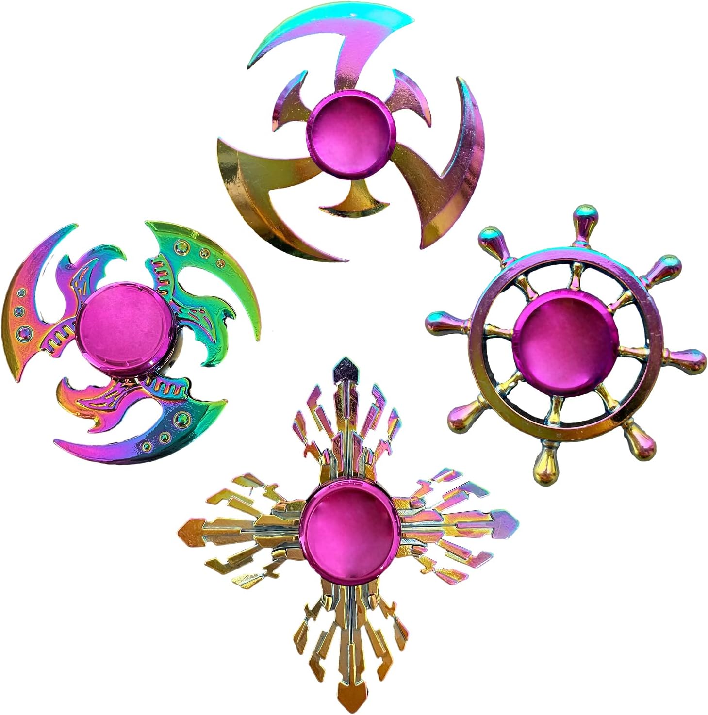 Finger Spinner Toy Fidget Finger Toy Finger Spinner Alloy Stress ...