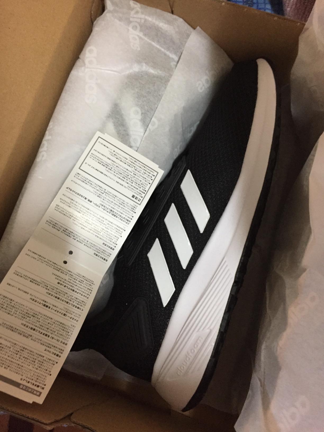 Amazon | [アディダス] DURAMO 9 WIDE M（コアブラック/コアブラック/コアブラック） BB7952 32.0cm ...