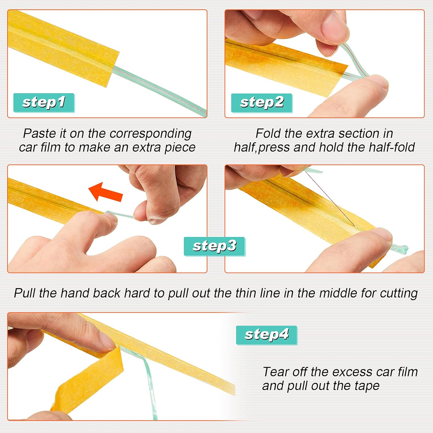 10M Vinyl Wrap Cutting Tape for Car Wrapping - Green Barbados | Ubuy