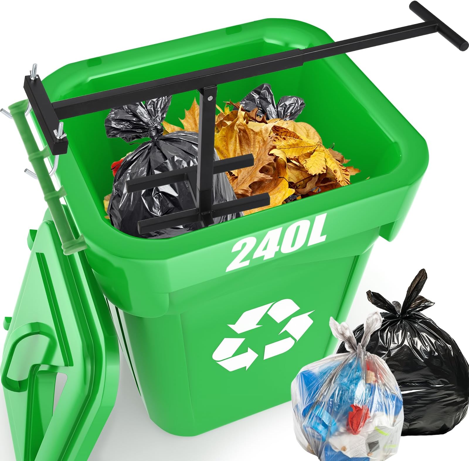 Amazon.com: NEWTRY Manual Trash Compactor, 120L-240L Home Manual ...