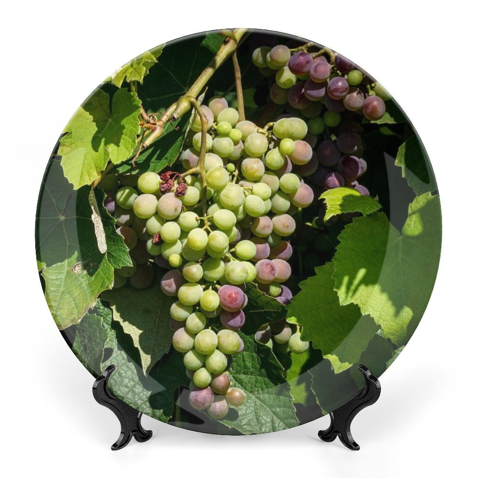 Grapevine Hang Plates On Wall Grapevine Raffia Basket | Ten Thousand