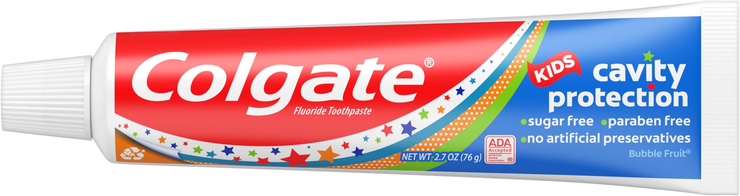 Amazon.com: Colgate Kids Toothpaste Cavity Protection, Bubble Fruit, 2. ...