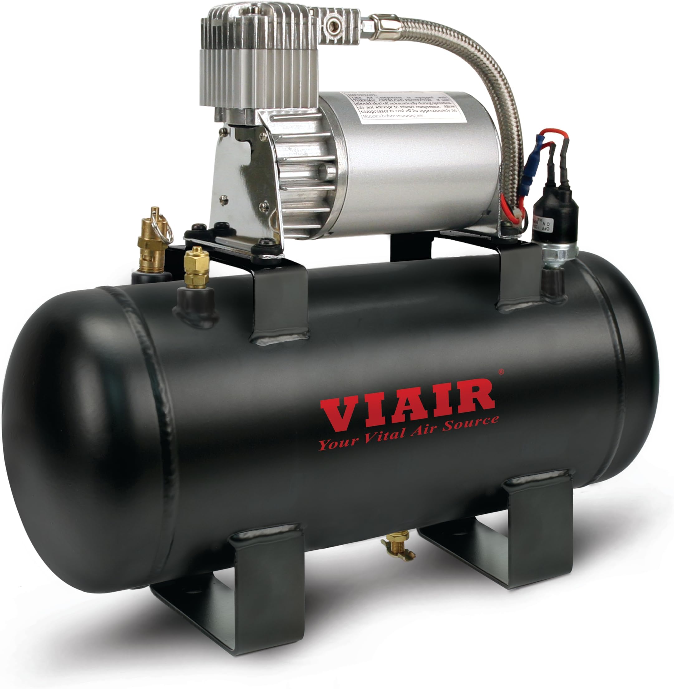 Amazon.com: VIAIR 2.0 Gal. Plug-N-Play On Demand Air Systems (12V, 150 ...