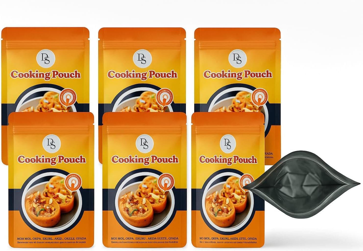 Amazon.com: RS Cooking Pouches for Moi Moi, Omelet and Steamed Foods ...