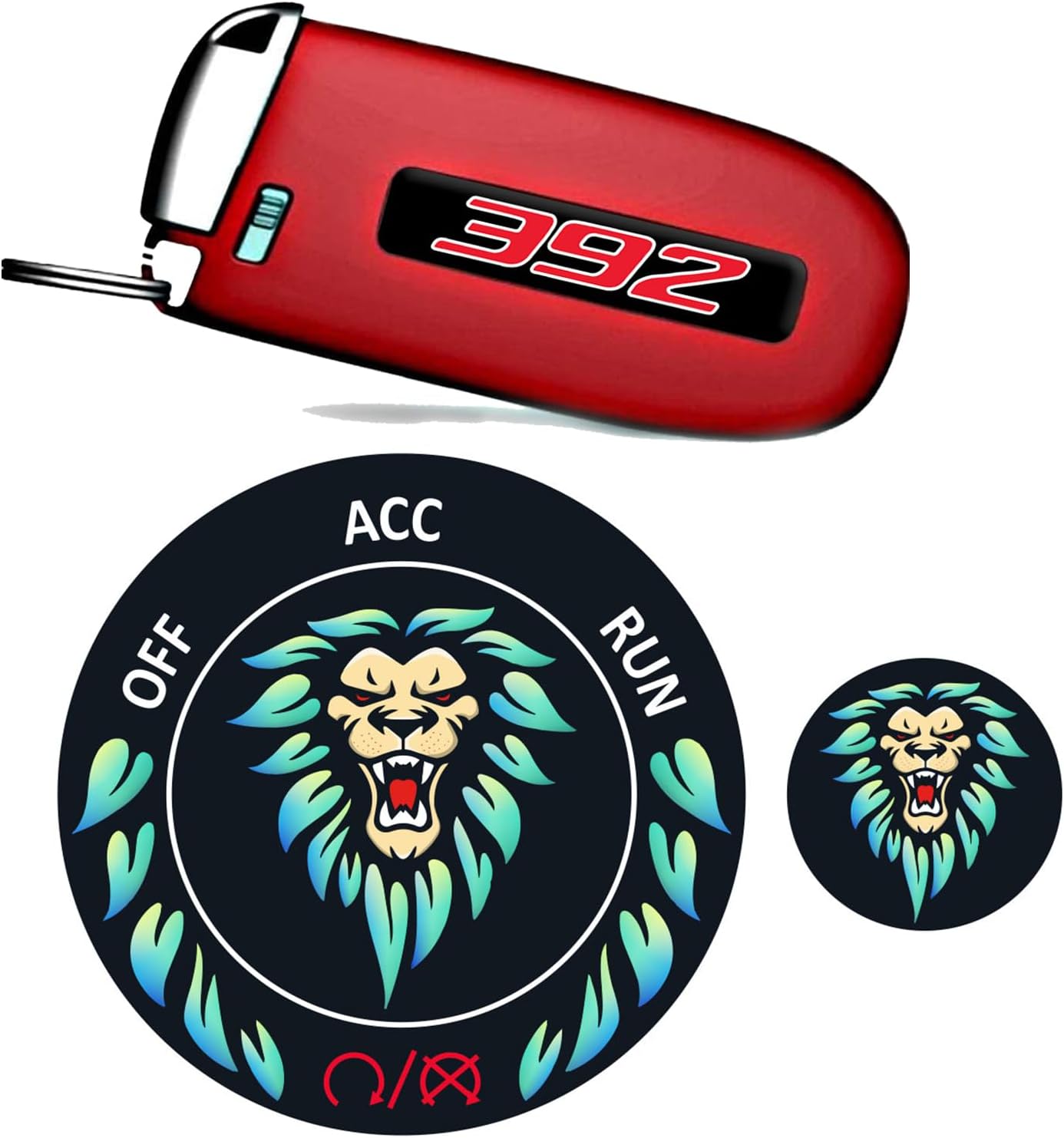 Amazon.com - TOOLEPIC for 2015-2024 Dodge Challenger Charger Duraungo Ram Jeep Accessories ...