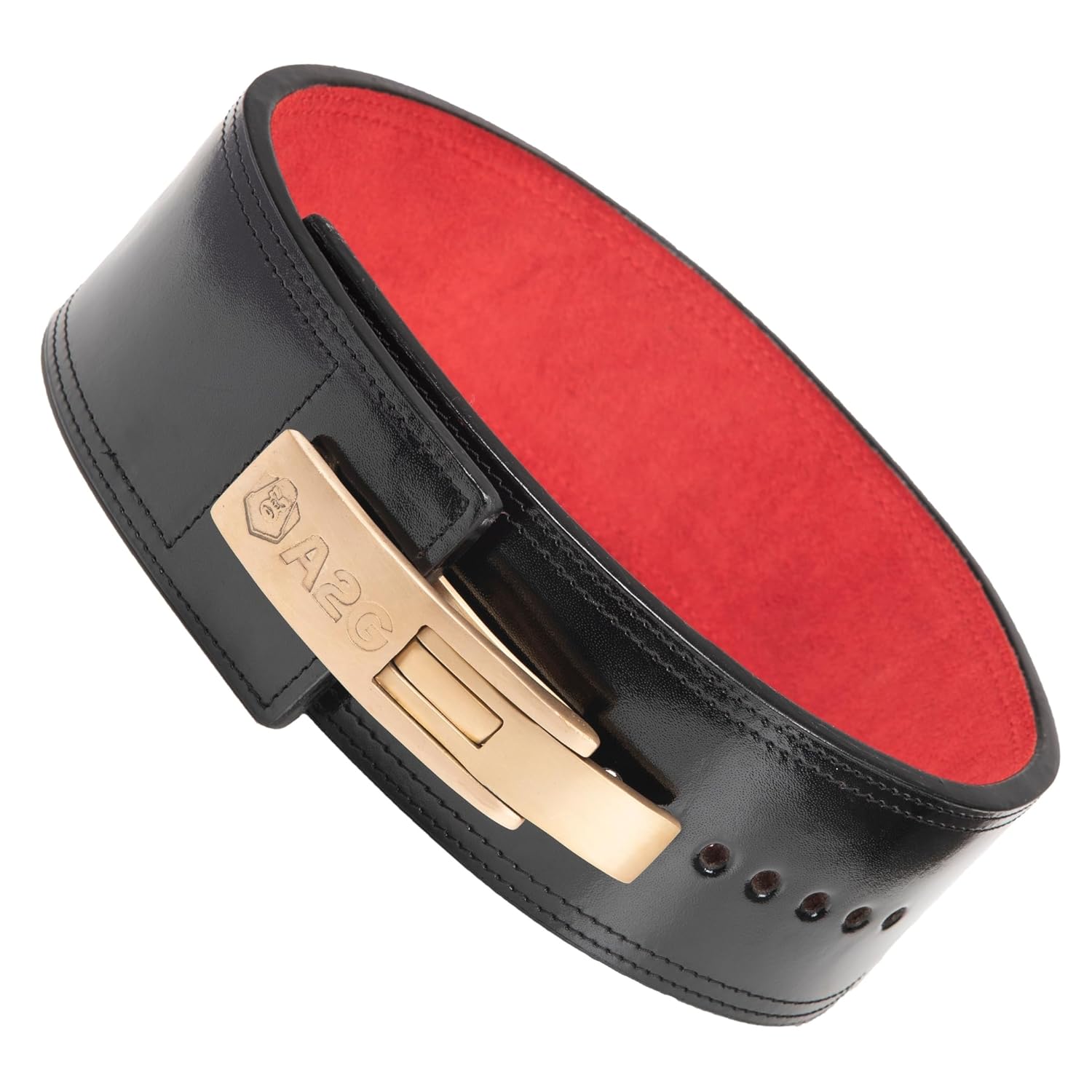 Buy A2G Powerlifting Lever Gym Buckle Belt Power 10MM Extreme Heavy ...