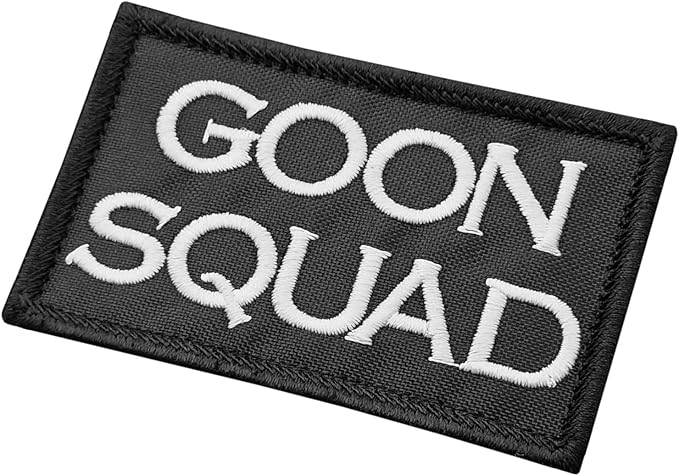 Amazon.com: Goon Squad 2x3.25 Morale Tactical Patch : Sports & Outdoors
