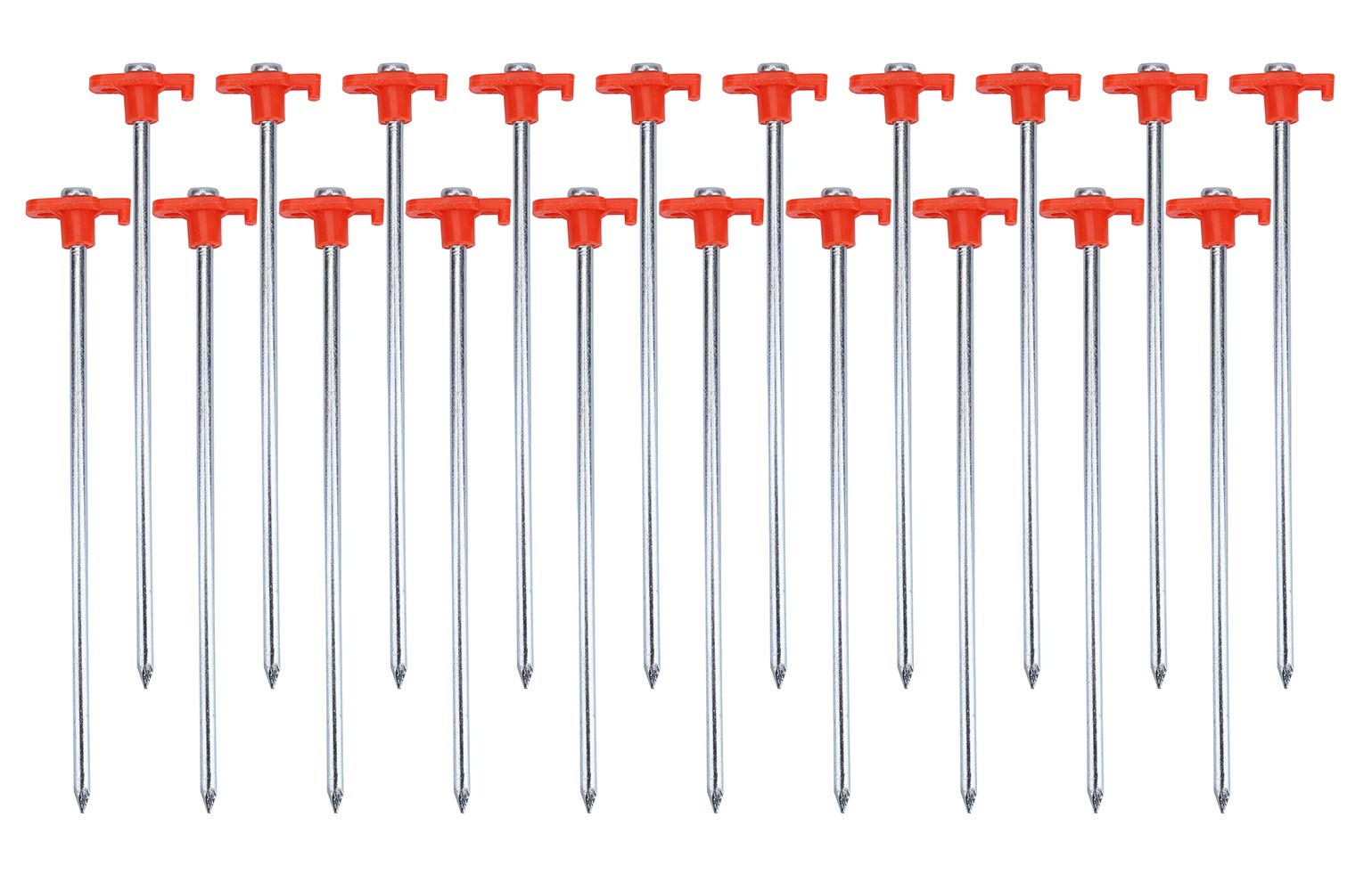 Amazon.com : Yesland 20 Pack Tent Stake Heavy Duty, 9-7/8 Inch ...