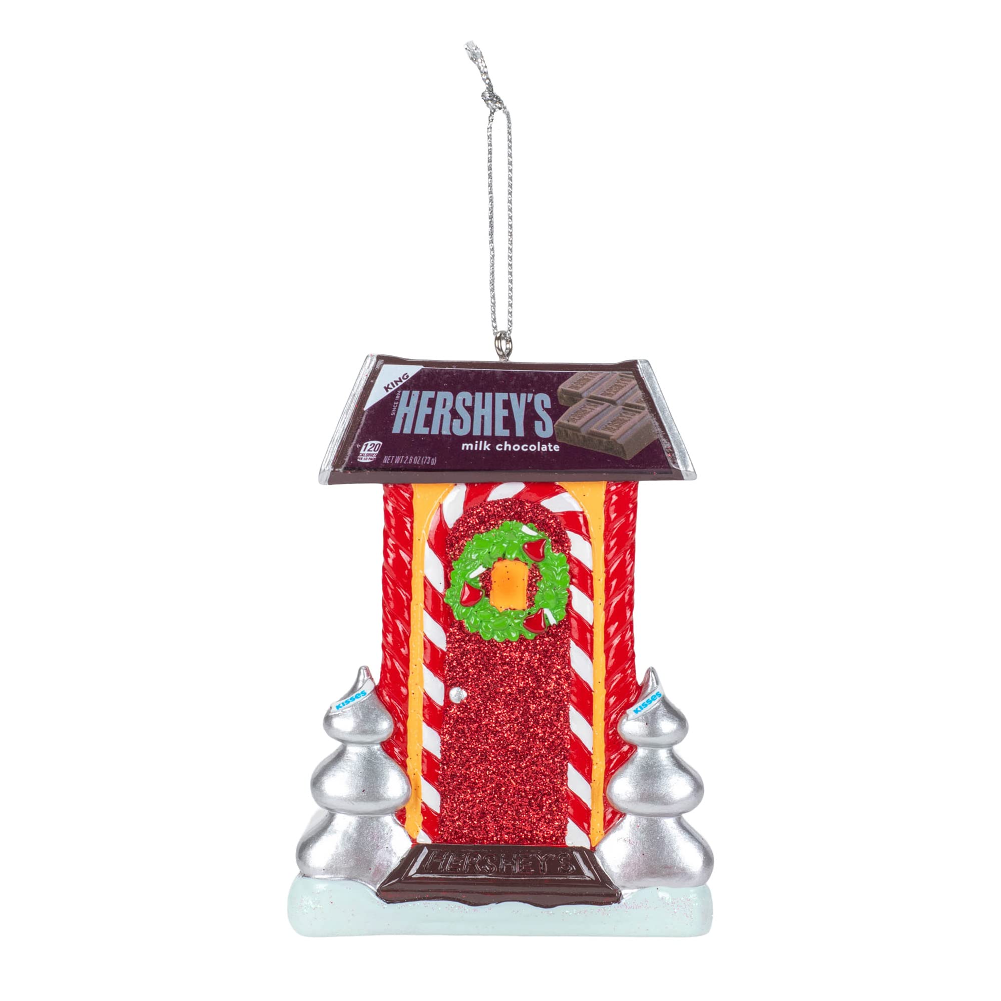 Amazon.com: Kurt S Adler Hershey Gingerbread Candy Door 4 Inch Red ...