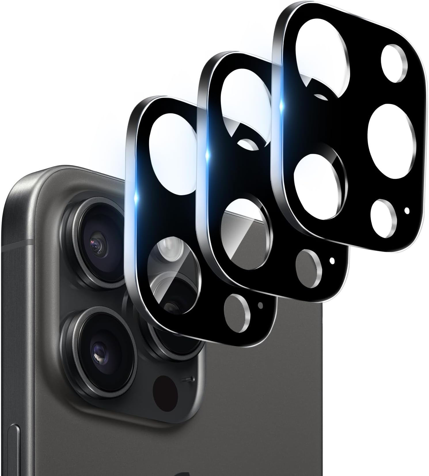 Amazon.com: Ailun 3 Pack Camera Lens Protector for iPhone 16 6.1 ...