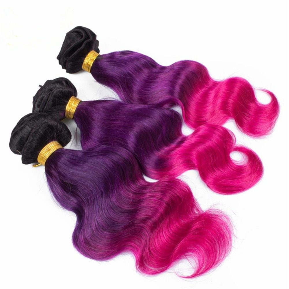 Purple Pink Ombre Weave