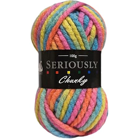 Cygnet C800/203 Macaw Acrylic Seriously Chunky Prints Super Chunky Yarn ...