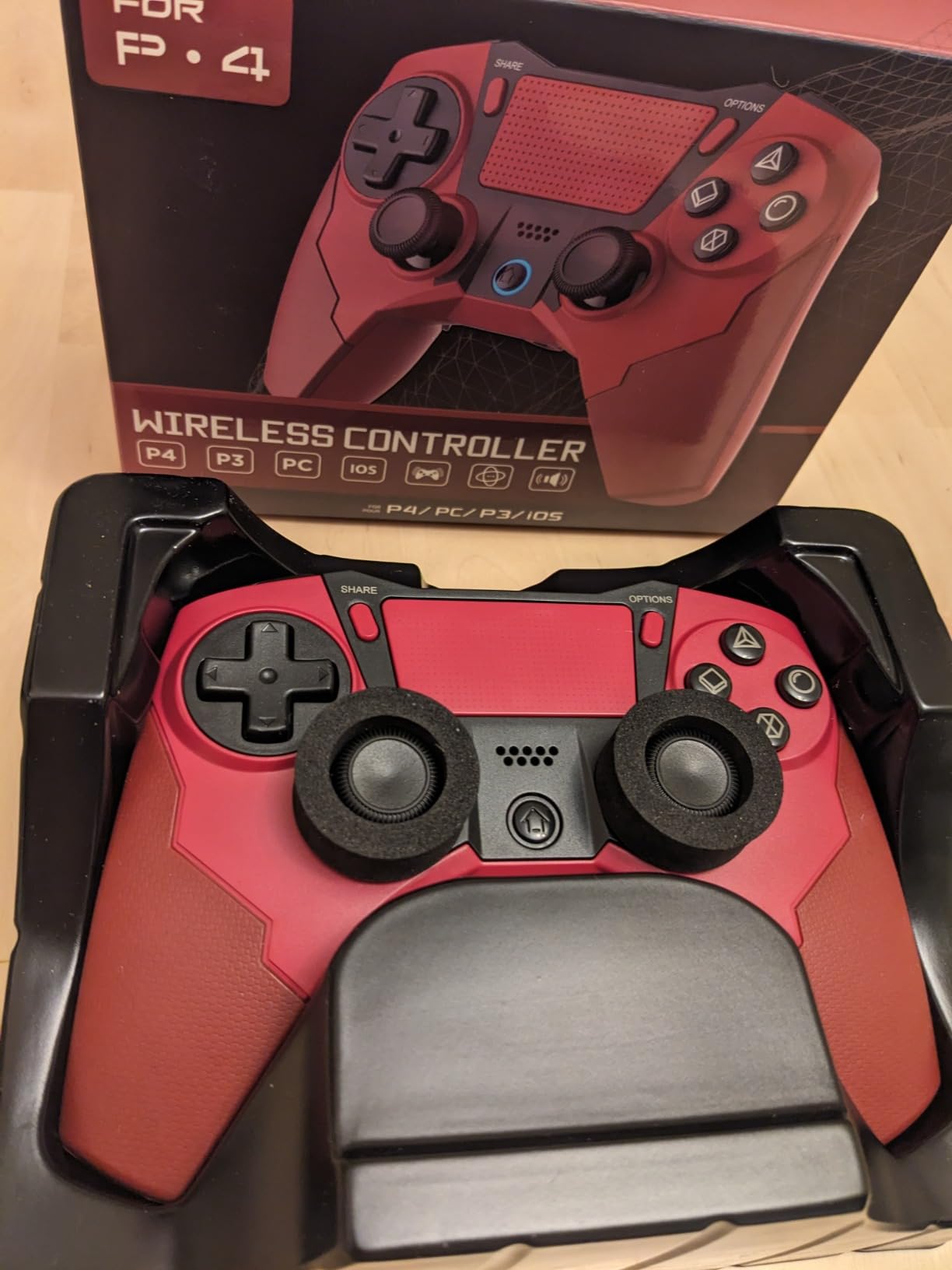 Amazon.com: CTPOWER Wireless Controller for PS4/Slim/Pro/PS3 Console ...