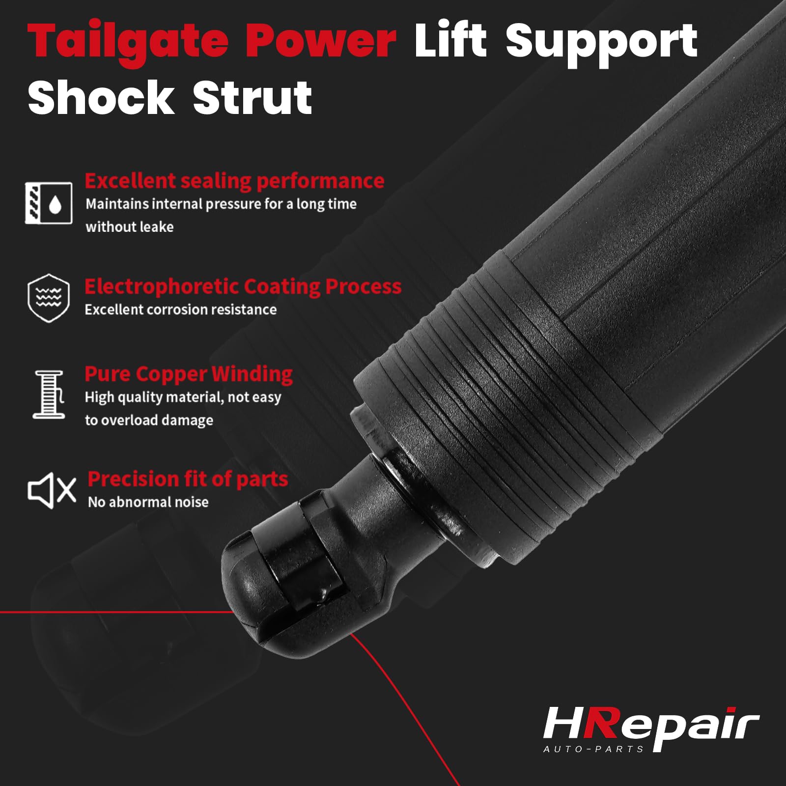 Snapklik.com : HRepair Hatch Lift Struts Fits For Toyota Highlander ...