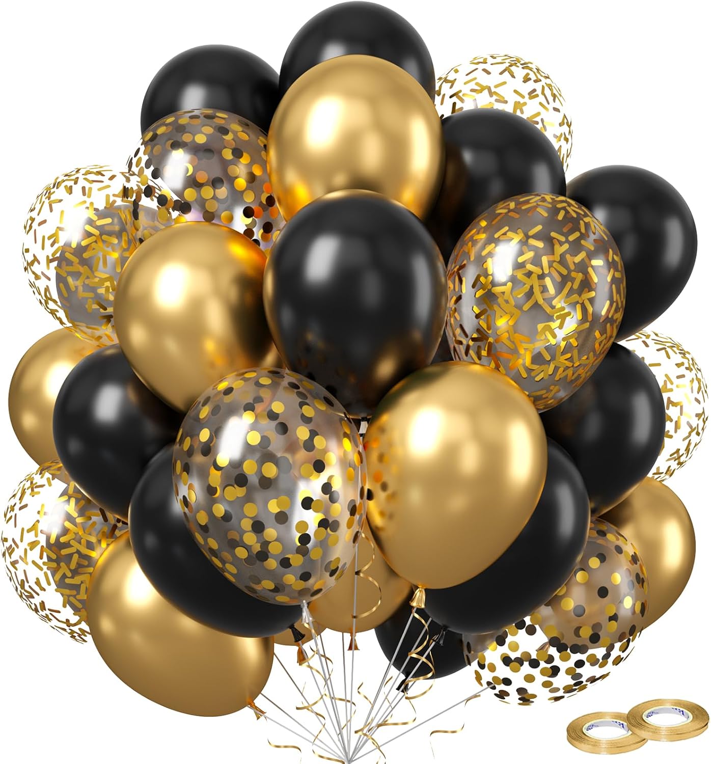 Globos de color rosa y azul, 30 globos de cumpleaños rosa y azul para ...