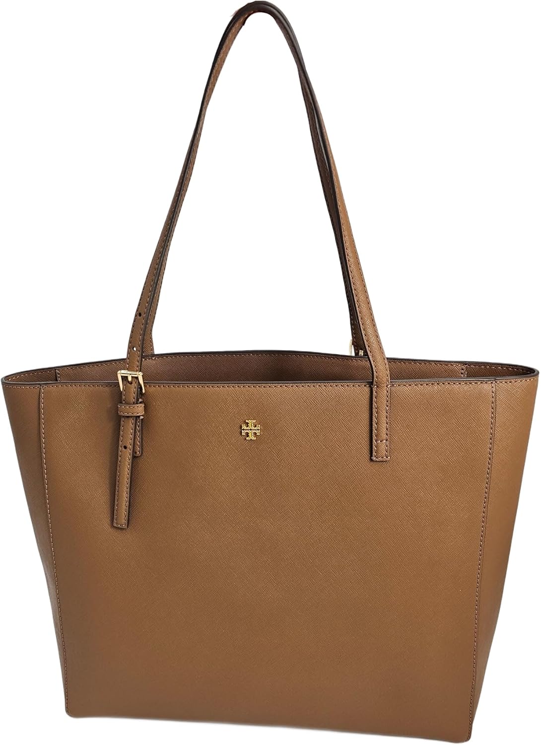 Amazon.com: Tory Burch 150178 Emerson Moose Brown With Gold Hardware ...