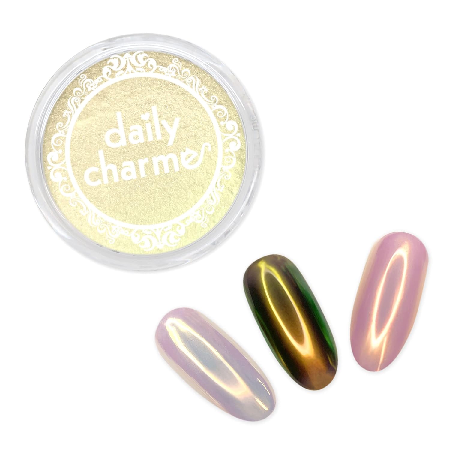 Amazon.com: Daily Charme Stardust Chrome Powder (Topaz) 1g, Iridescent ...