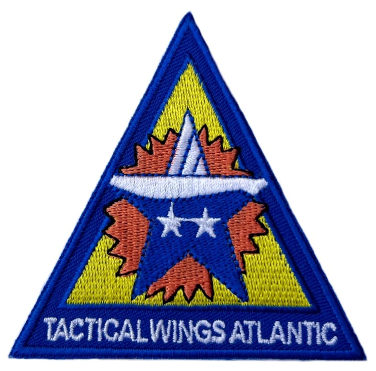 Amazon.com: Tactical Wings Atlantic Patch (3 Inch) Iron/Sew-on Badge ...