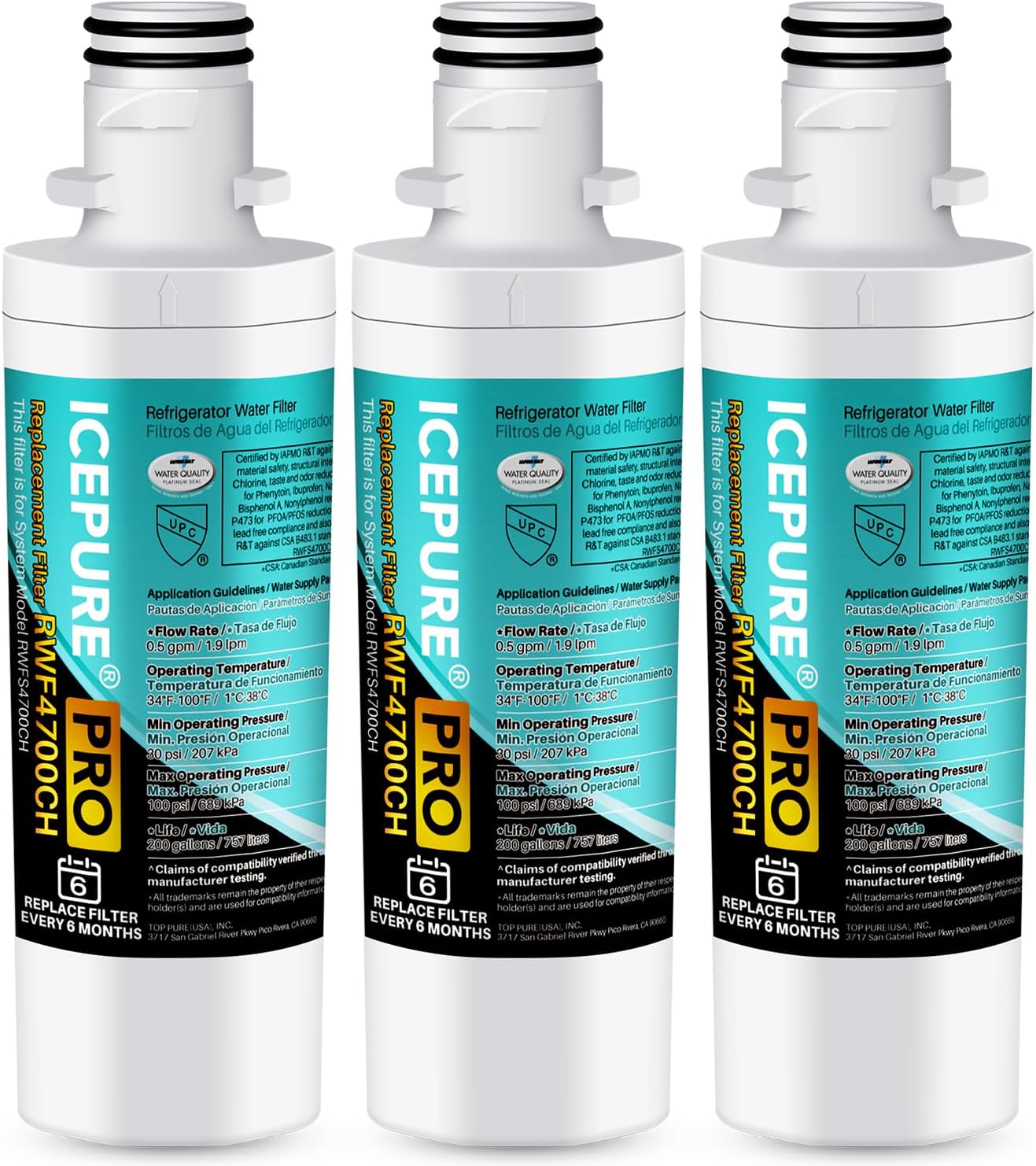 Amazon.com: ICEPURE PRO ADQ74793501 NSF/ANSI 401 Certified Replacement ...