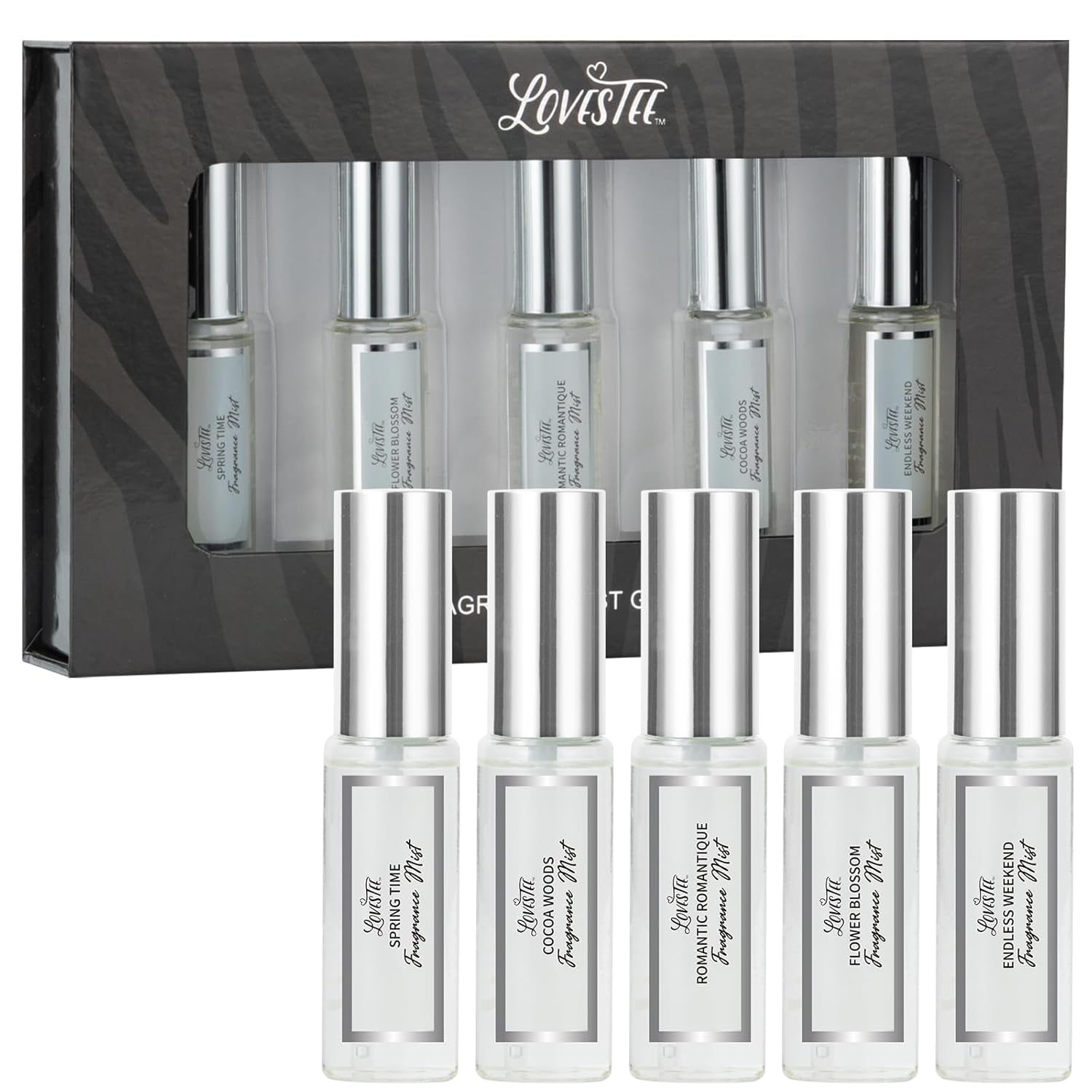 Amazon.com : LOVESTEE Valentines Day Gifts for Her 5 Fragrance Gift ...