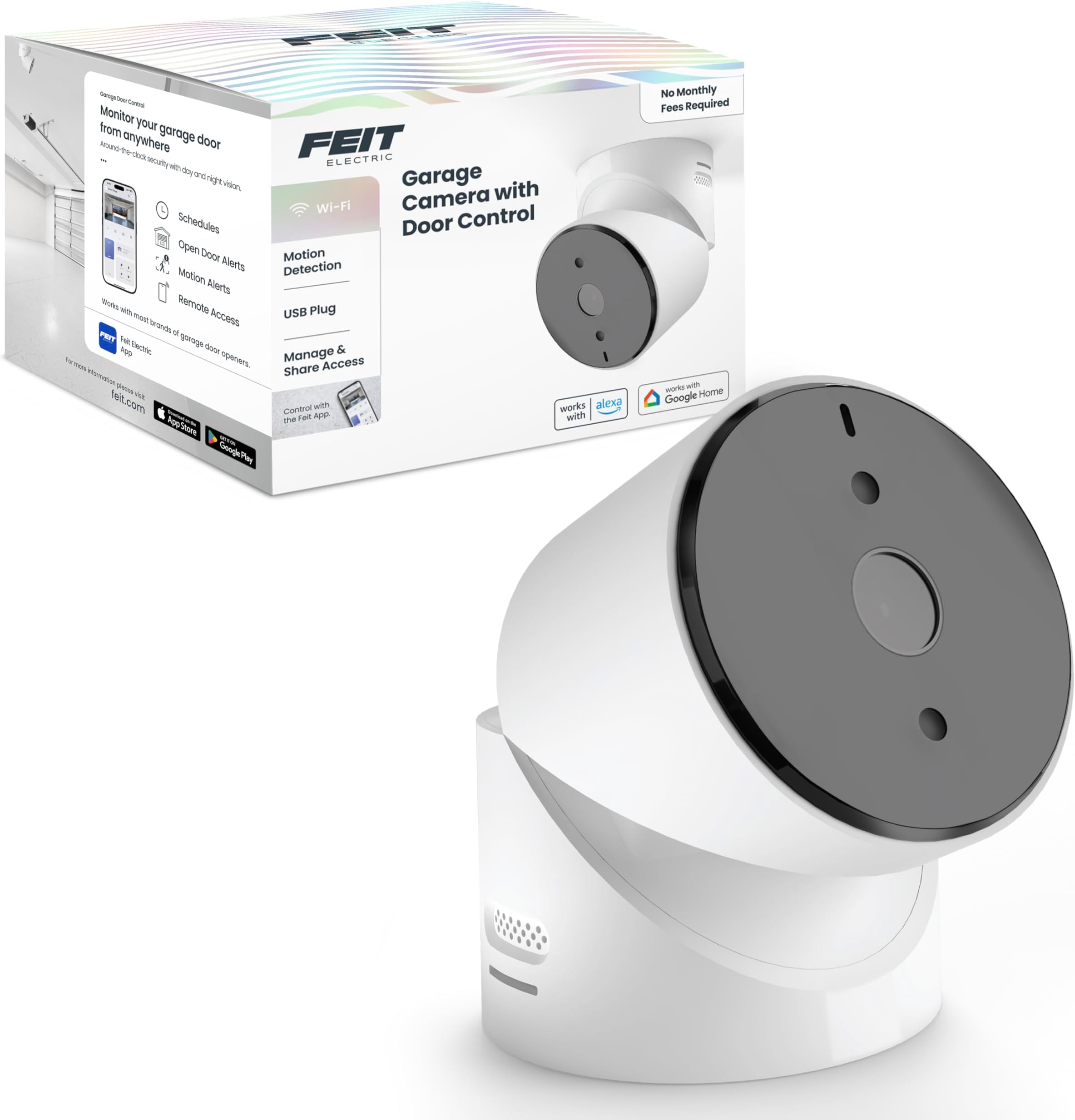 Amazon.com: Feit Electric SEC5000/CAM/WIFI Outdoor LED Smart Security ...