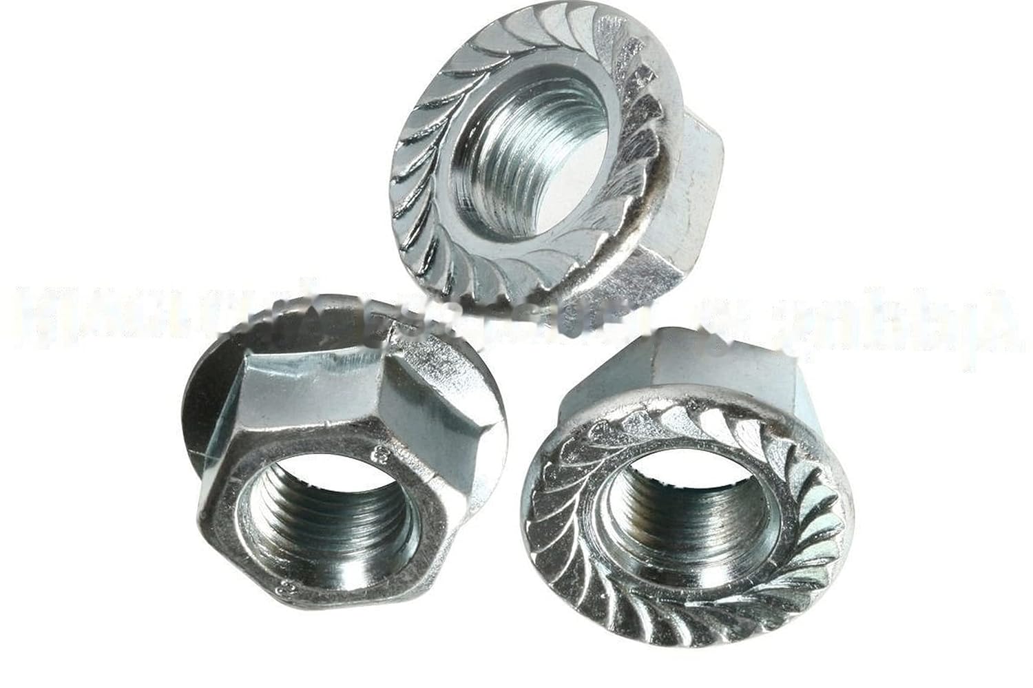 (Qty 14pcs) Versatile 1/4" inch-28 FINE Thread Whiz Lock Flange Nuts ...