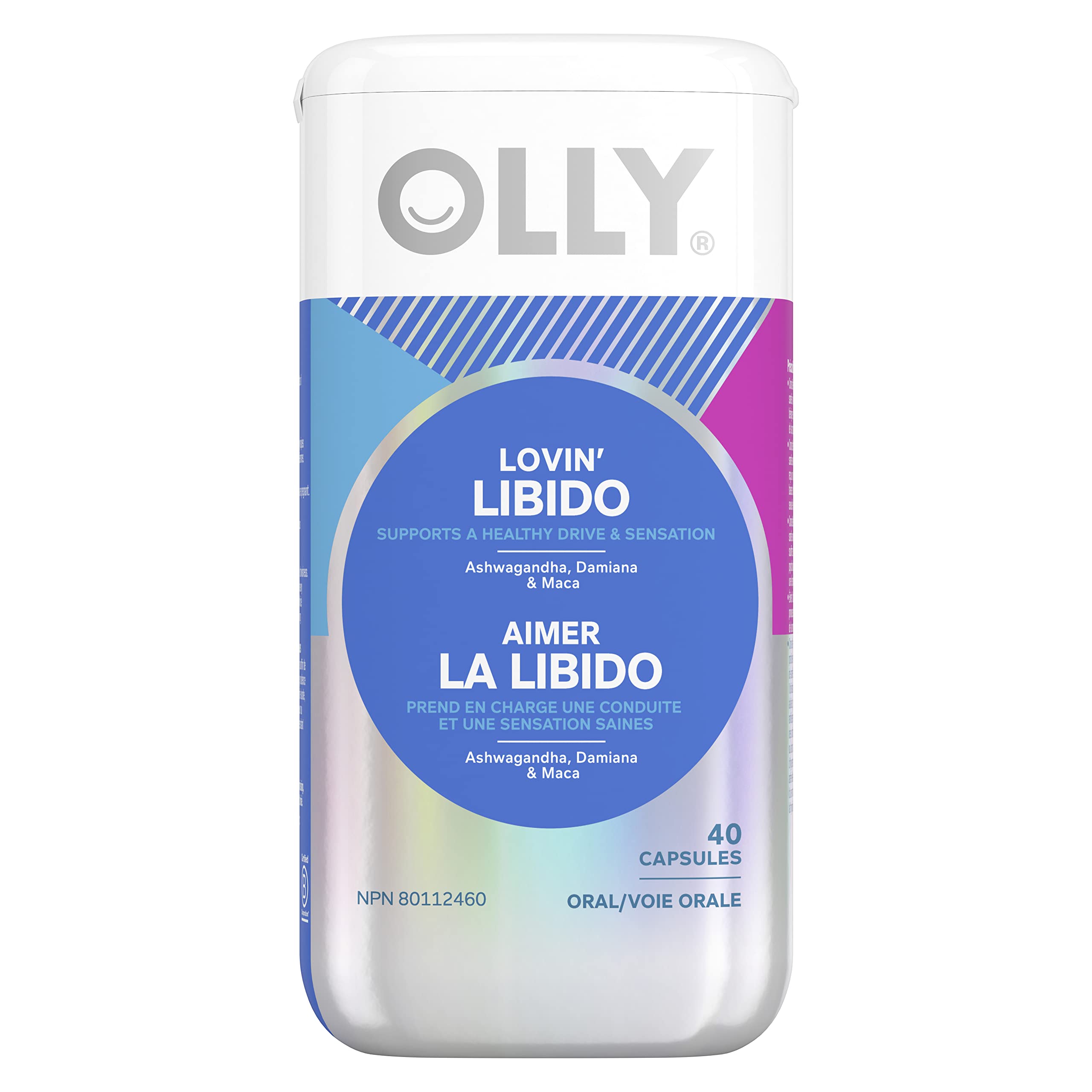 OLLY Supplement Capsules support physical aspects of drive & sensation ...
