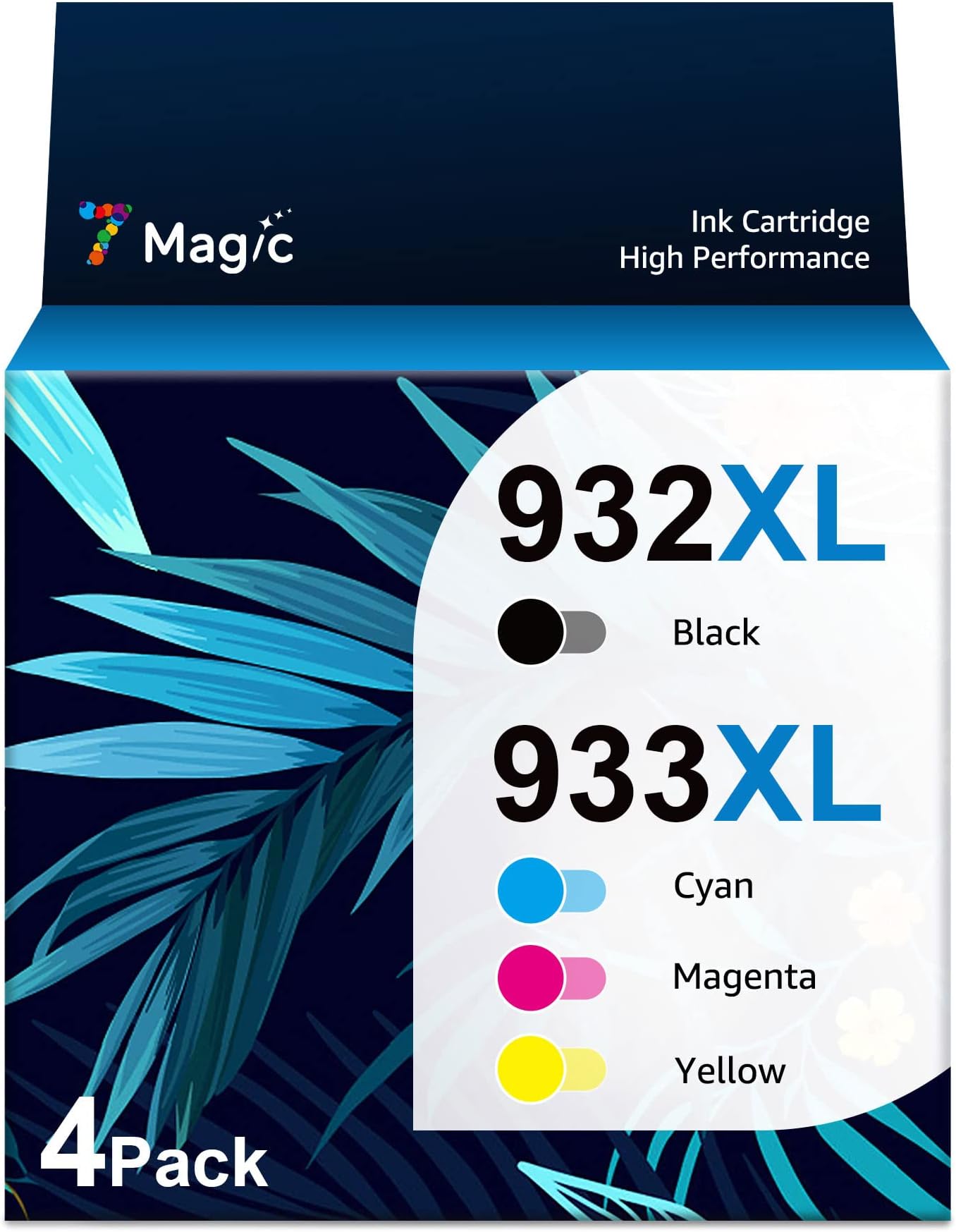 Amazon.com: 7Magic Compatible Ink Cartridges Replacement for Hp 933xl ...