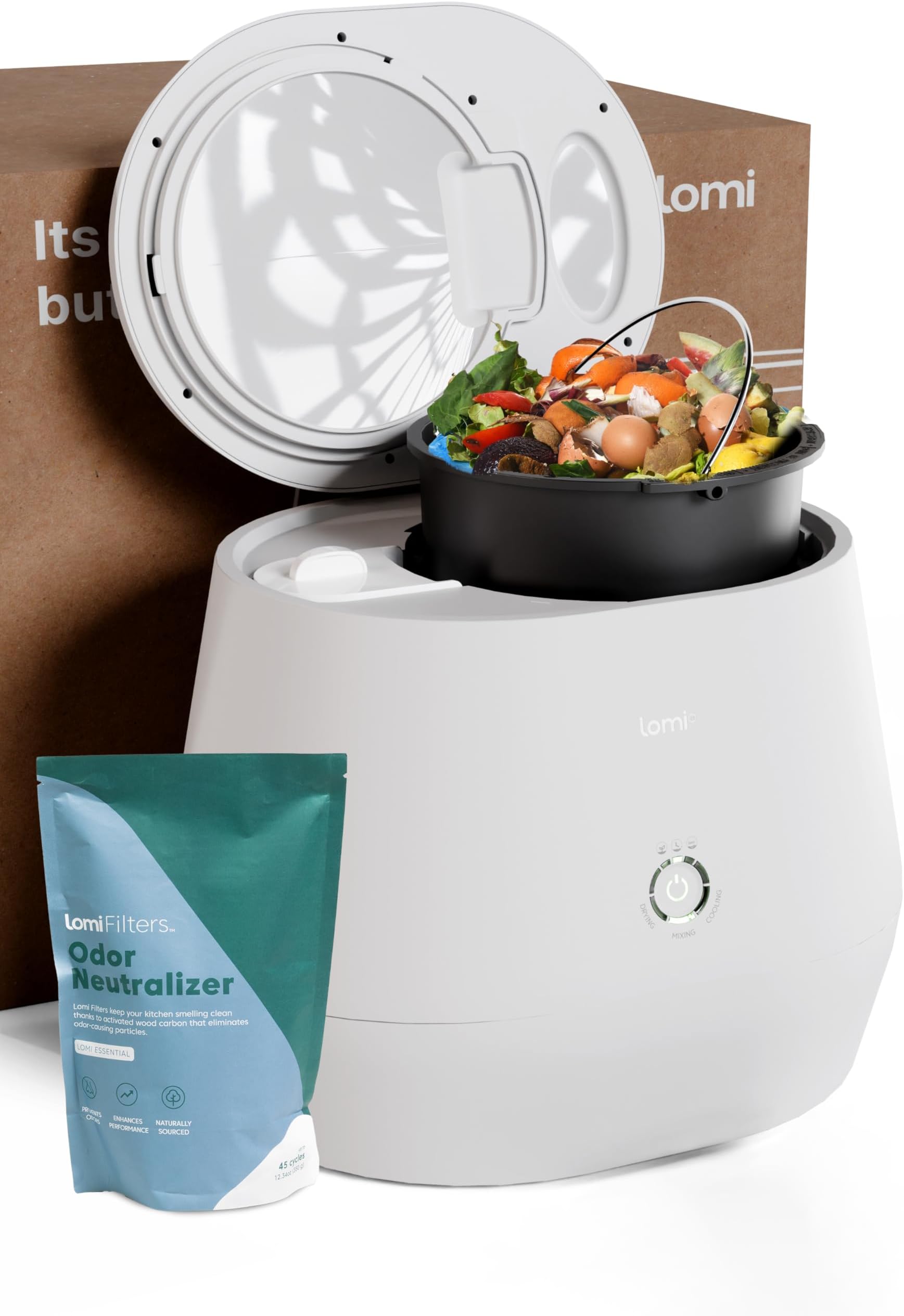 Amazon.com : Osluken 3L Electric Kitchen Composter, Smart Odorless ...