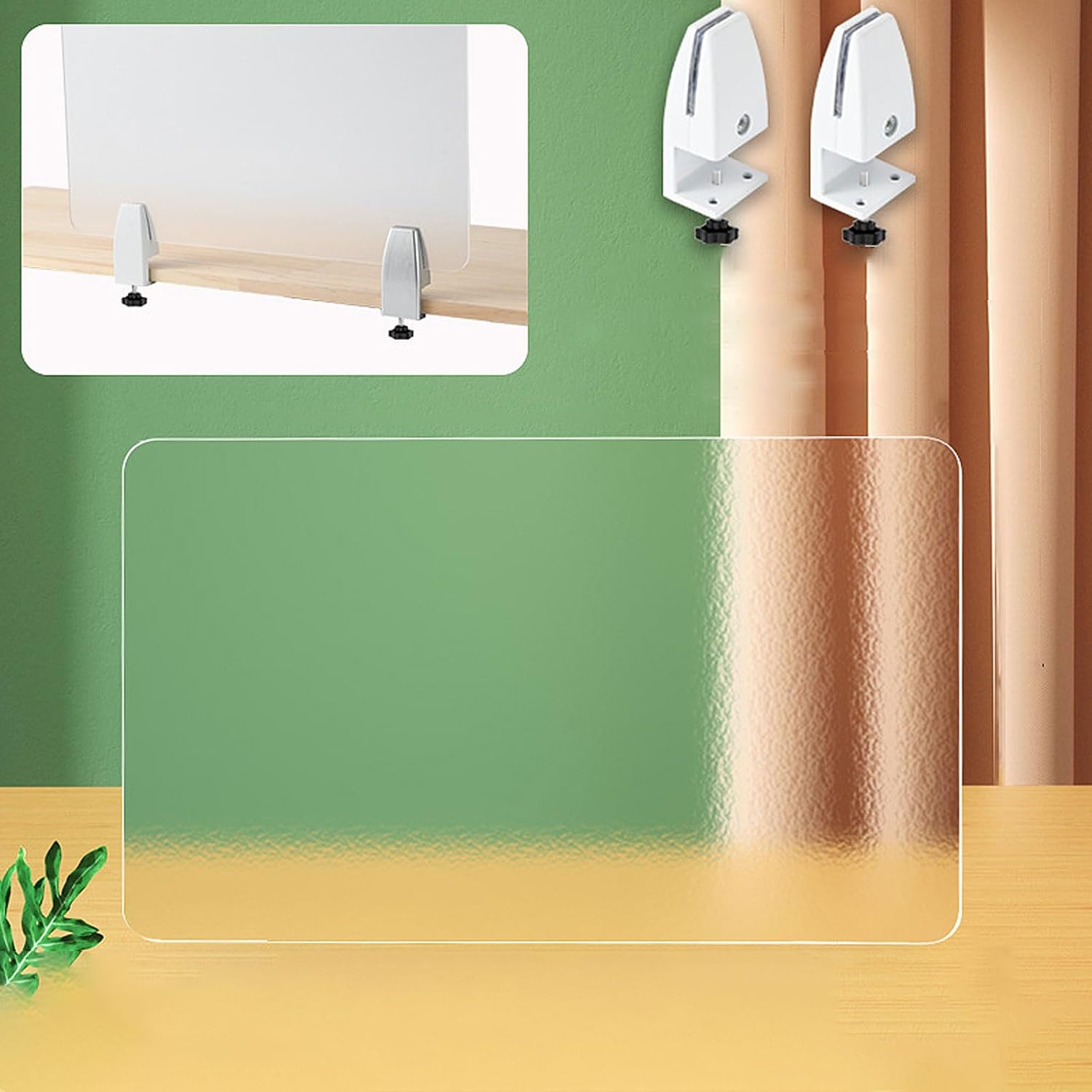 Amazon.com: SXNFSX Office Partitions,Acrylic Desk Panel Office,Acoustic ...