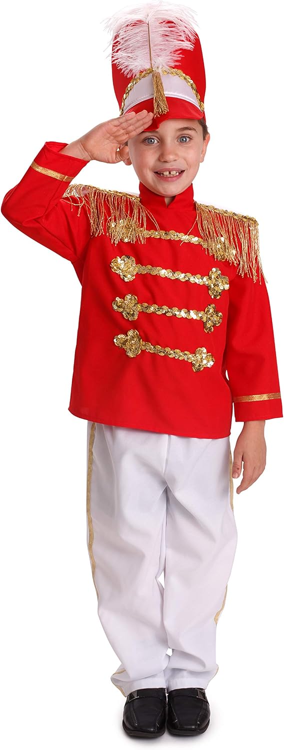 Kids Drum Major Costume - Red Marching Band Uniform Sri Lanka | Ubuy