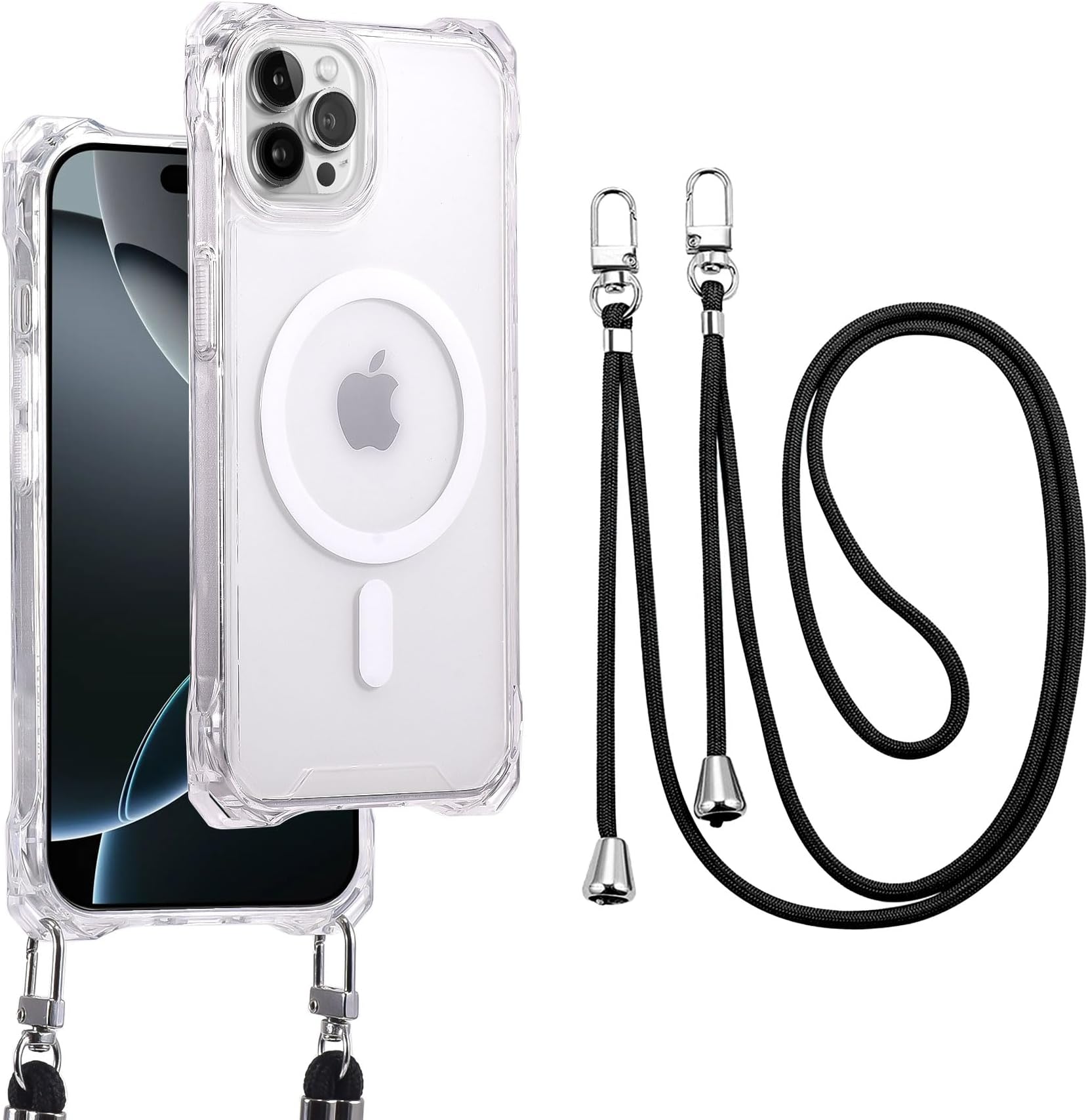 Amazon.com: Aporia - Compatible with MagSafe Clear Case for iPhone with ...