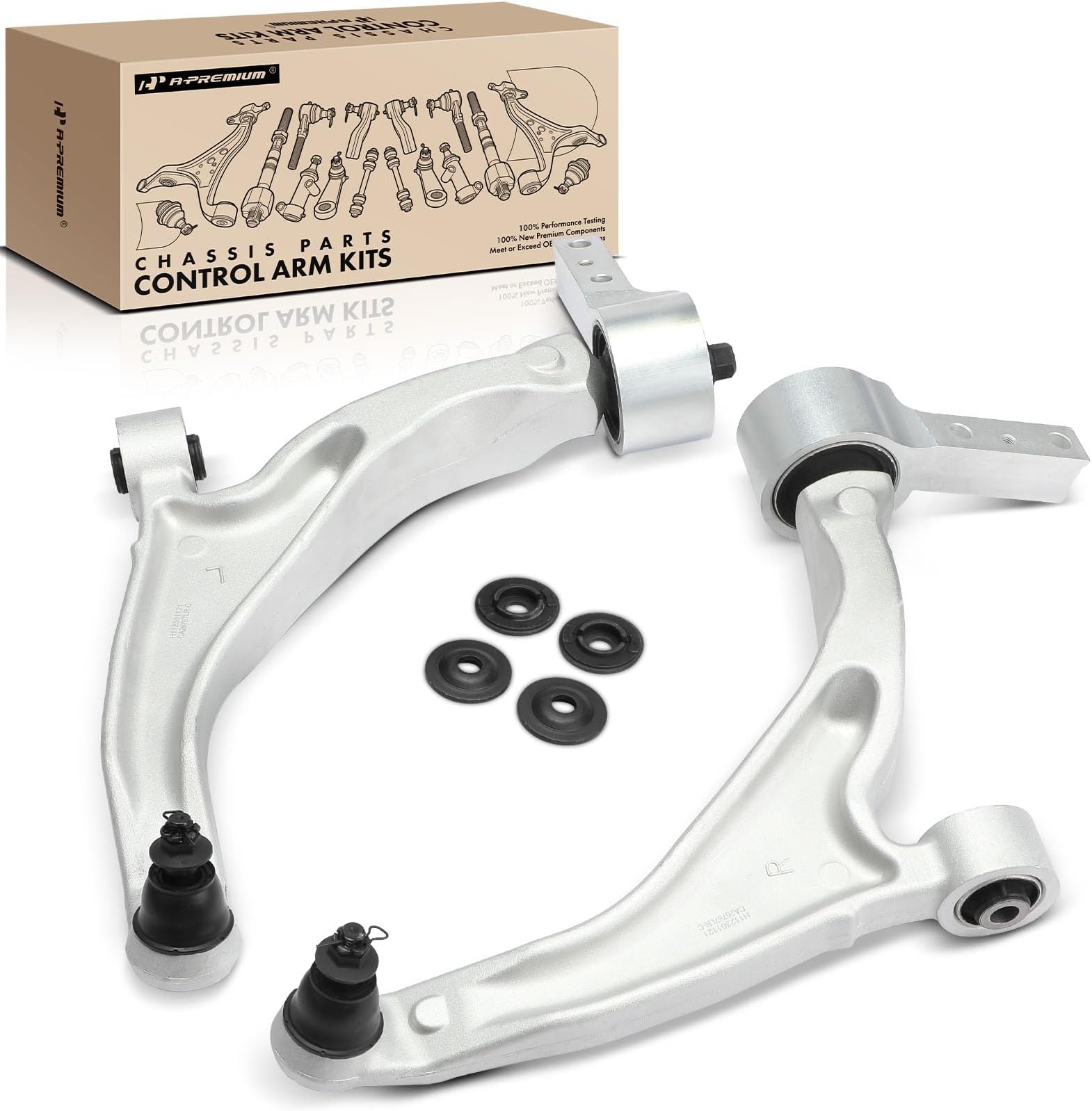 Amazon.com: Detroit Axle - 2 Front Lower Control Arms for Honda Pilot ...