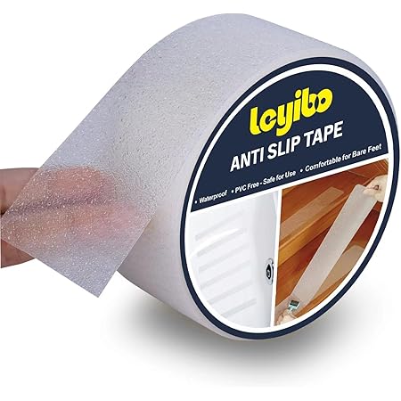 Amazon.com: 2" x 16' Roll Rubberized Anti Slip Safety Tape Non Skid ...