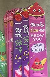 Amazon.com: Double-Sided Water-Proof Cute Saying Bookmark Motivational ...