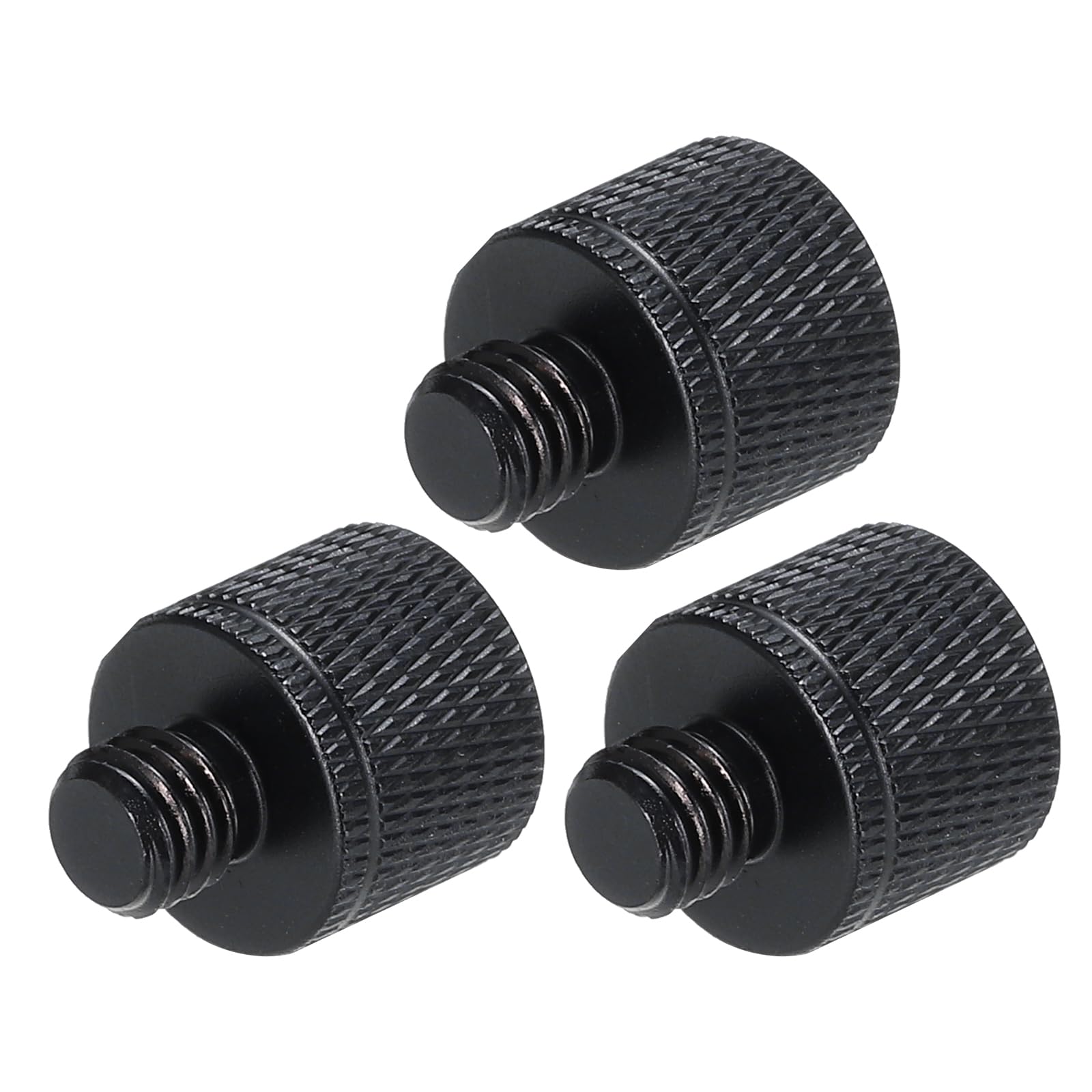 MECCANIXITY 3Pcs Mic Stand Adapter 1/4 Female to M8 Male Thread Screw ...