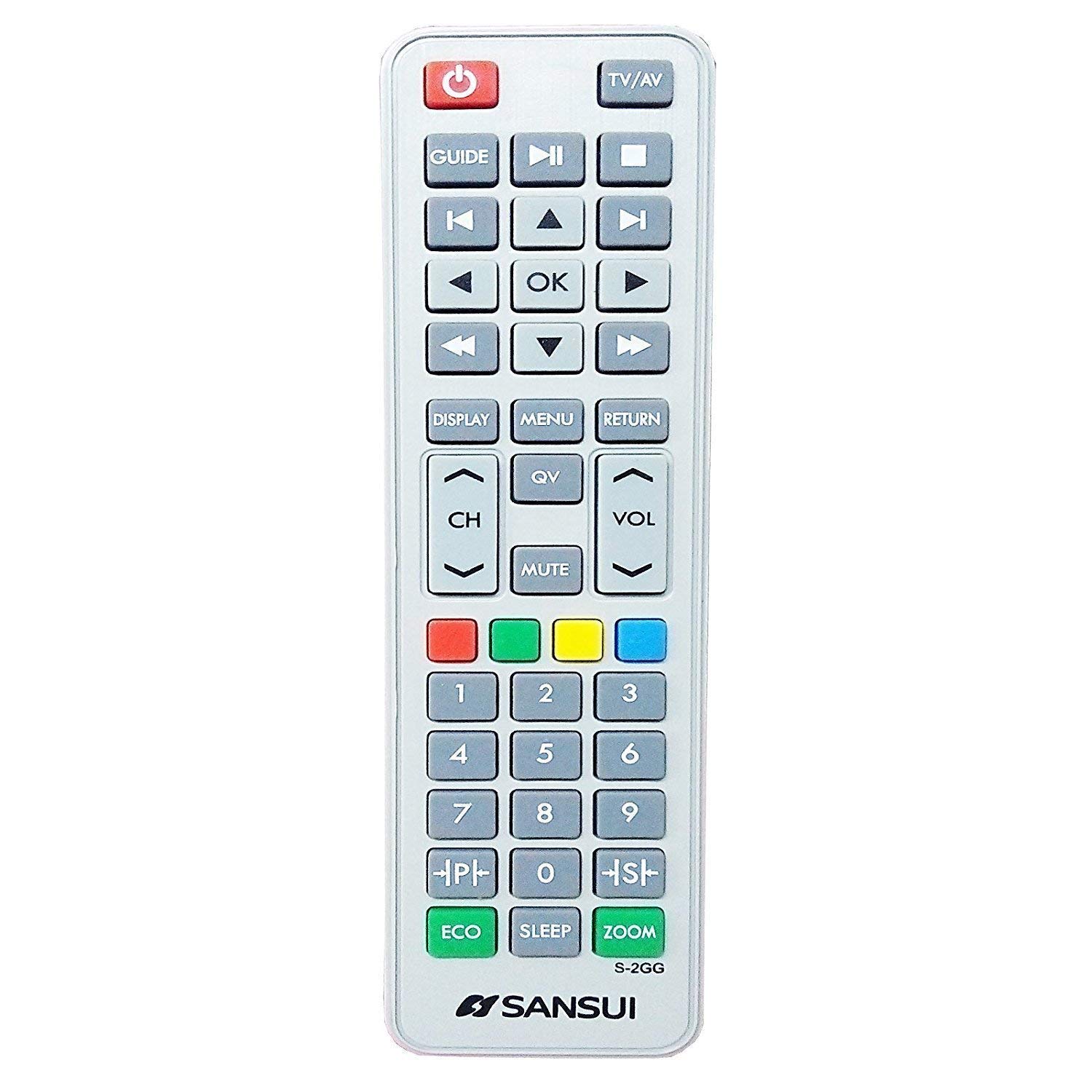 Buy M.Electro MTS Remote Sansui Led/LCD TV Remote (S-2GG) for ...
